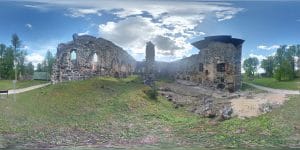 Rauna Castle - Abandoned in 360