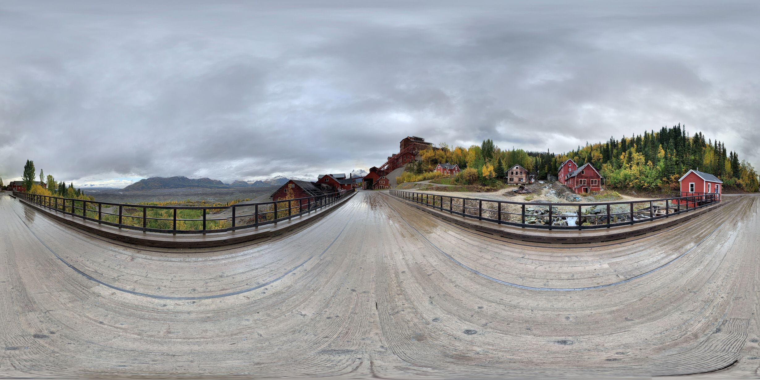 Kennicott Ghost Town - Abandoned in 360