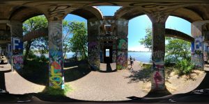 Graffiti Pier - Abandoned in 360