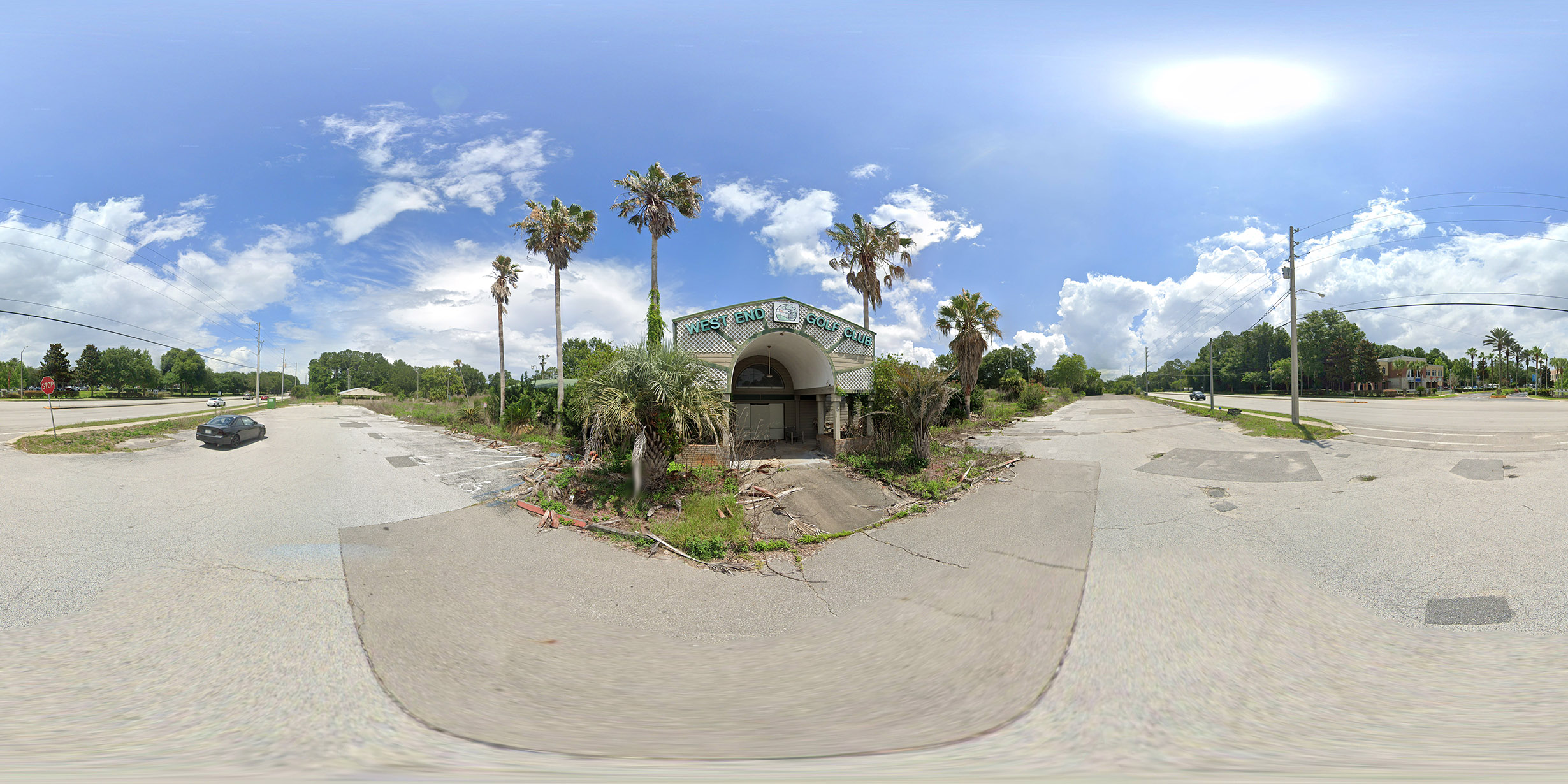 West End Golf Course - Abandoned in 360