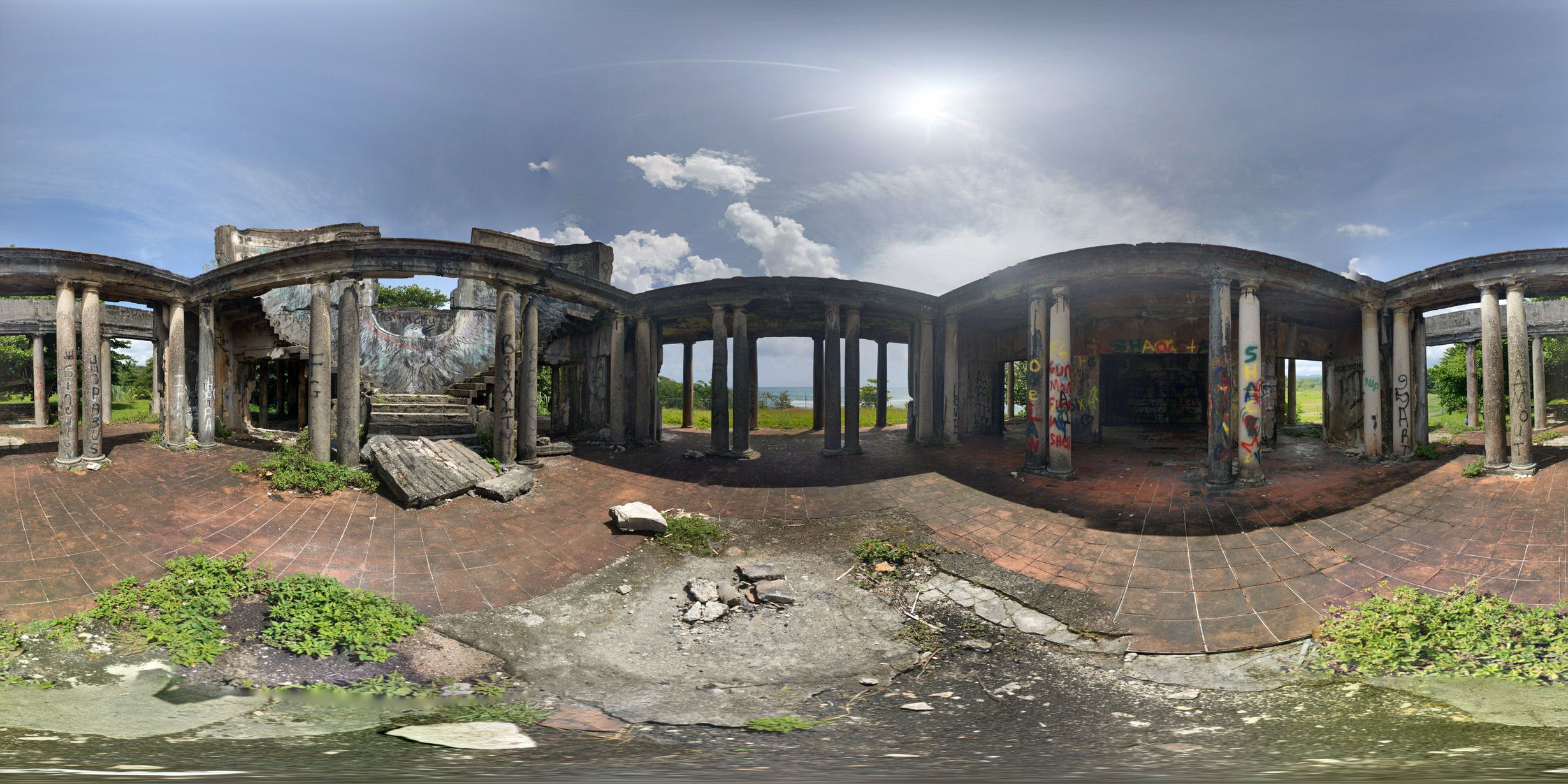 Folly Ruins - Abandoned in 360