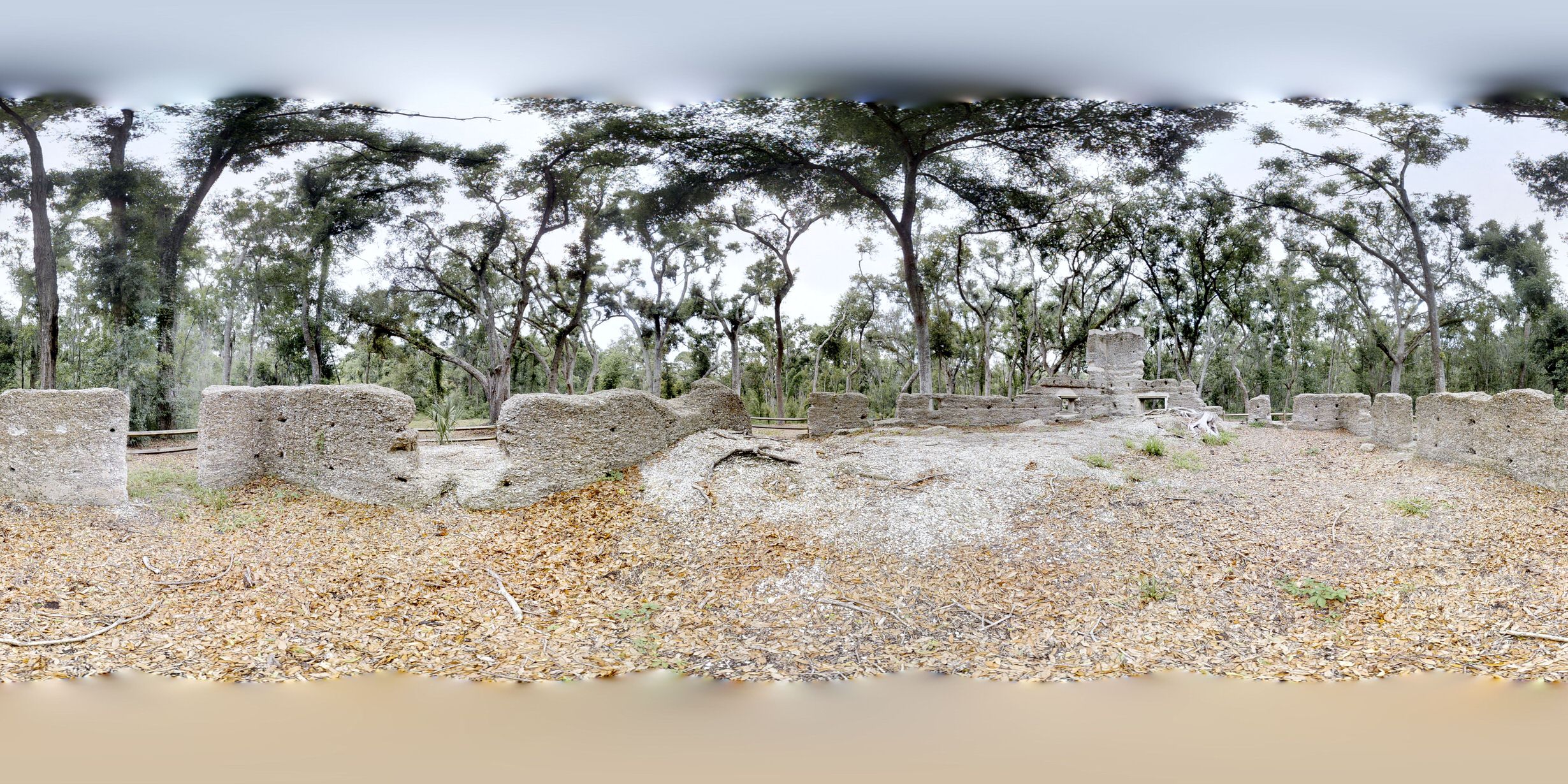 Stoney Baynard Ruins - Abandoned in 360