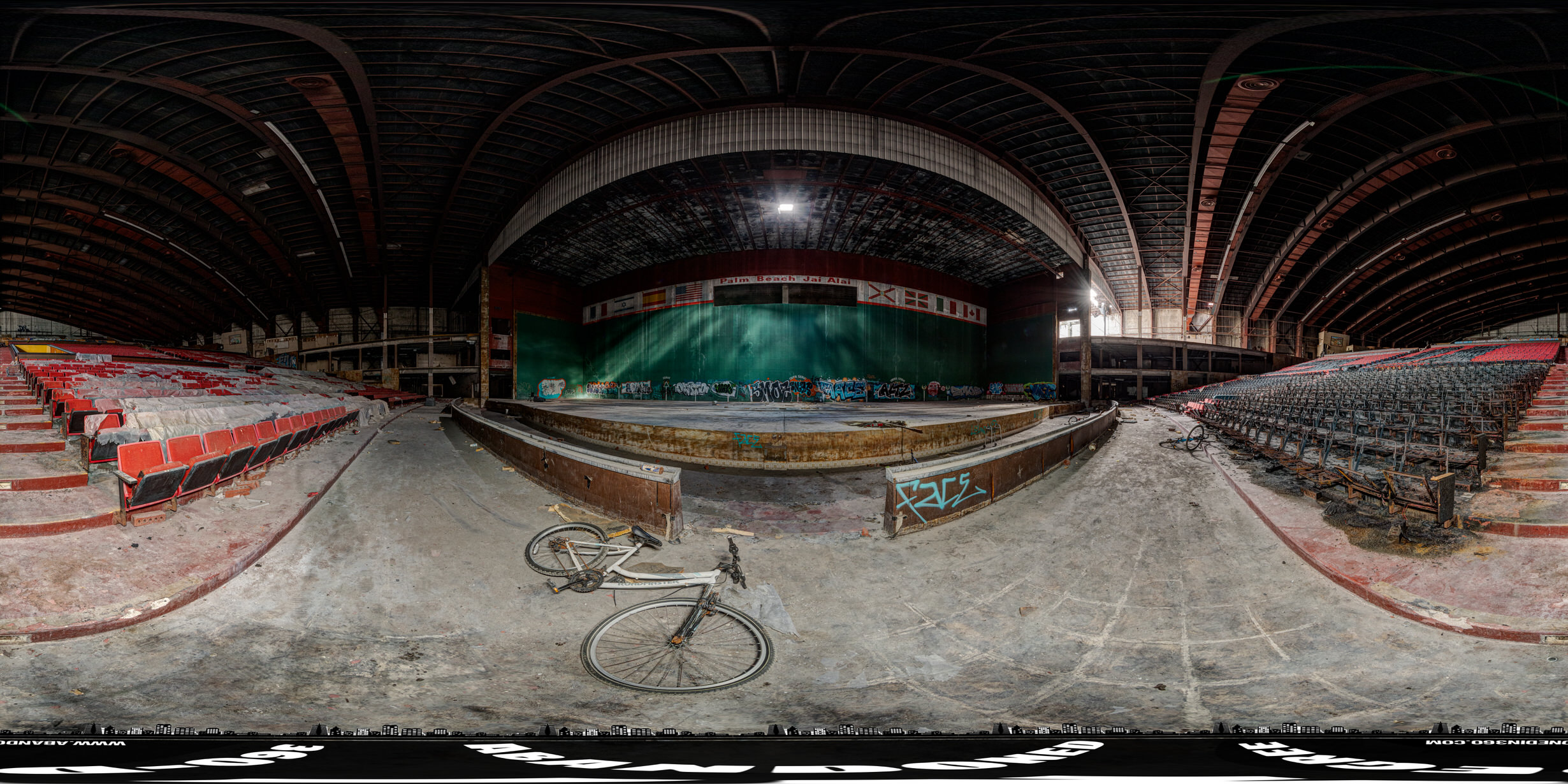 West Palm Jai Alai - Abandoned in 360