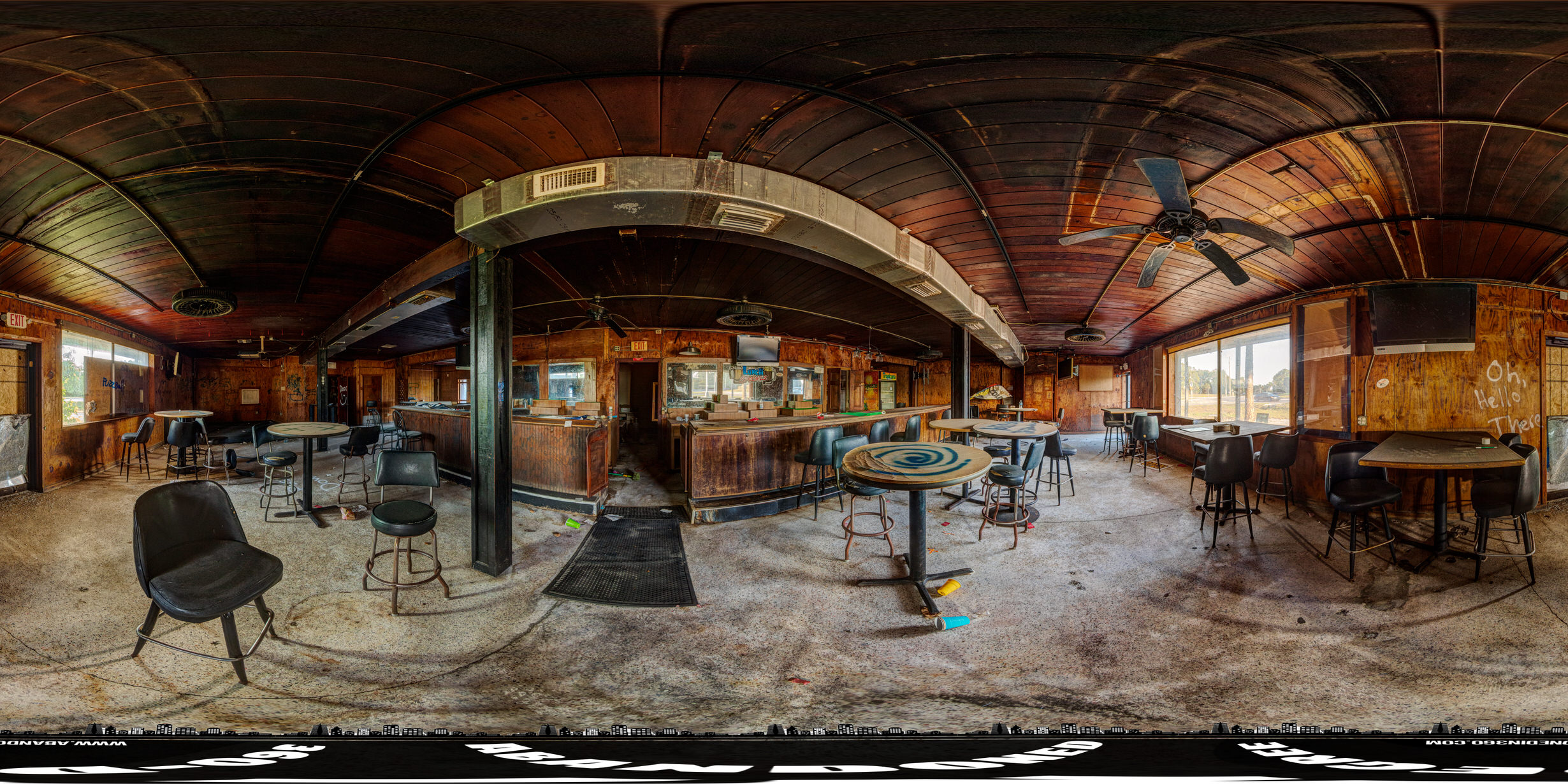 White Eagle Bar - Abandoned in 360