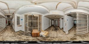 Holly Building at Scott State Prison - Abandoned in 360